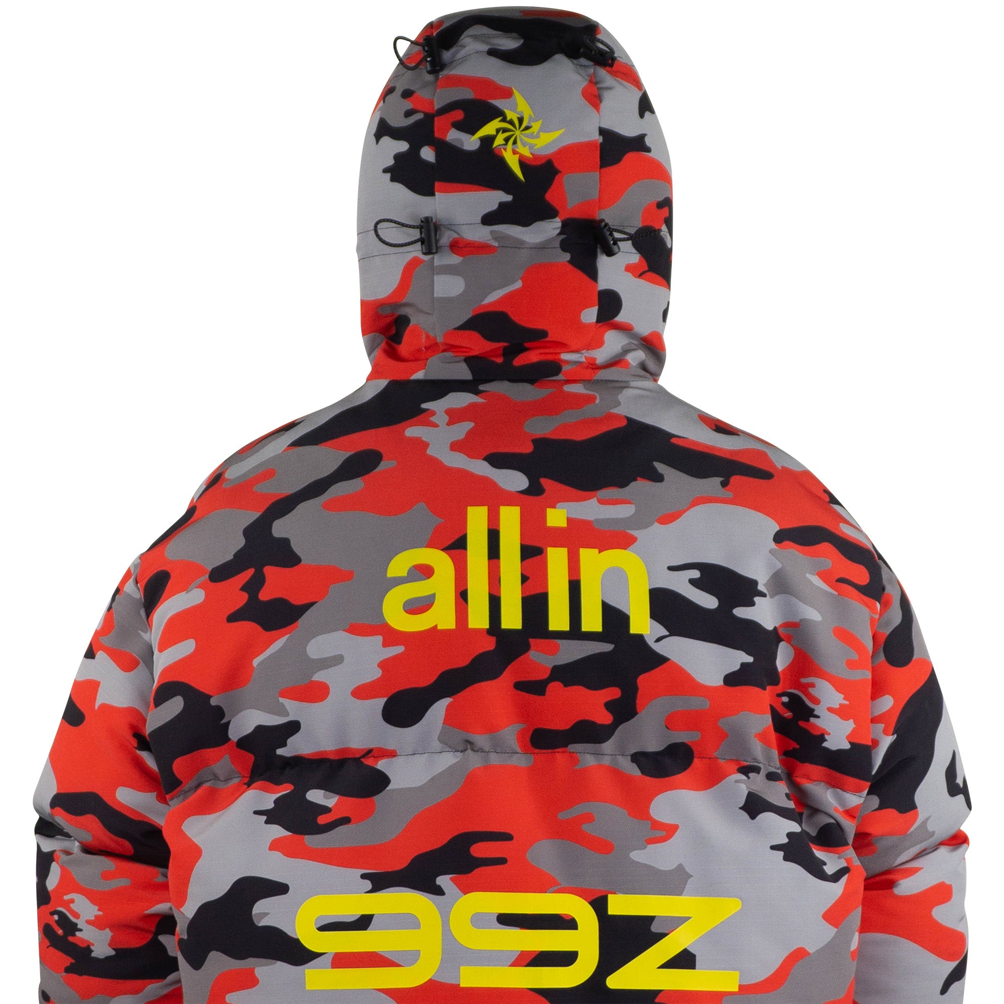 99z Puffer Camo Red – all in