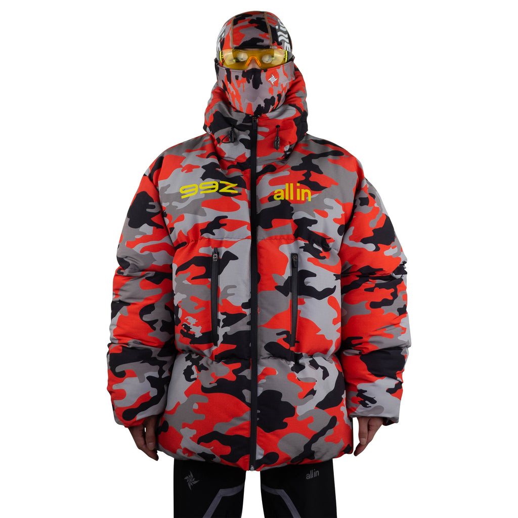 99z Puffer Camo Red – all in