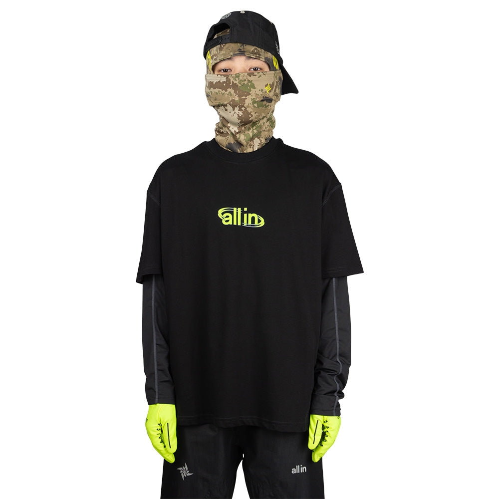 Cyclone T-shirt Black – all in