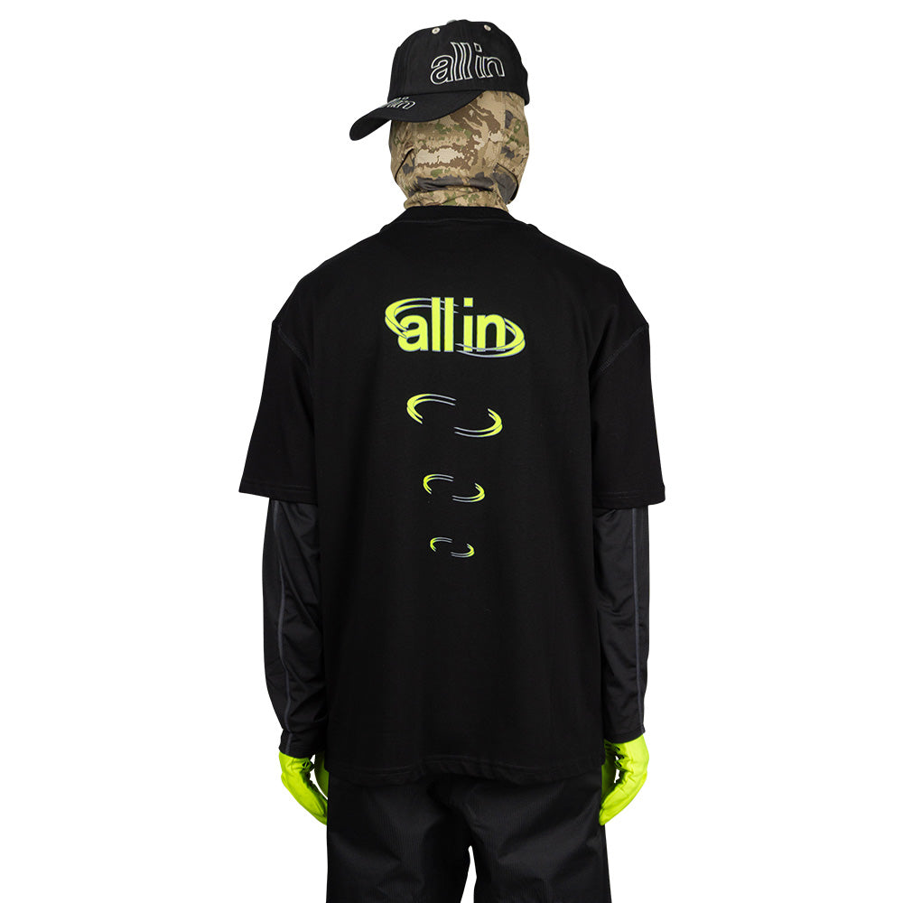 Cyclone T-shirt Black – all in